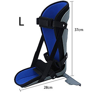 Ankle Brace Splints, Foot Splint Orthotic Brace for Sleep Support Adjustable Dorsal Night Splint for Effective Relief from Plantar Fasciitis Pain, Heel, Arch Foot Pain (L)