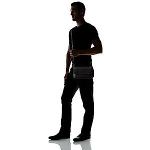 Derek Alexander EW Flap Organizer, Black/Red, One Size