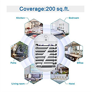 Winpest Electric Indoor Bug Zapper for Home Mosquito Killer Indoor Bug Lights Zappers Electric Bug Zapper Outdoor Mouse Zapper Indoor Bug Trap (2 Packs)