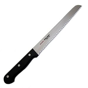 Houcho.com Suisin Inox Western-Style Knife Series, Genuine Sakai-Manufactured, Inox Steel 9.8" (250mm) Bread Knife