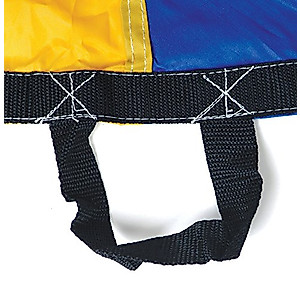 Palos Sports - Heavy Duty Standard Parachute 24' with 20 Handles, Kids Parachute for Cooperative play - Comes with Carrying Bag | Multi-colored