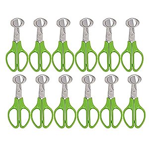 Quail Egg Cutter Scissors Stainless Steel Pigeon Bird Egg Opener Pack of 12