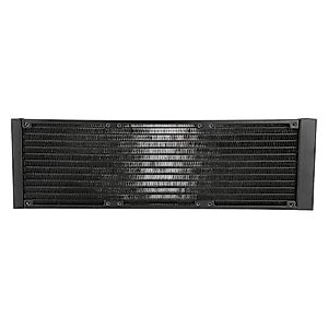 12 Pipe Heat Exchanger Radiator, Liquid Cooler with Water Separator, G1/4Thread Copper Fin Water Cooler Tube for PC CPU Water Cool System Computer(360mm)
