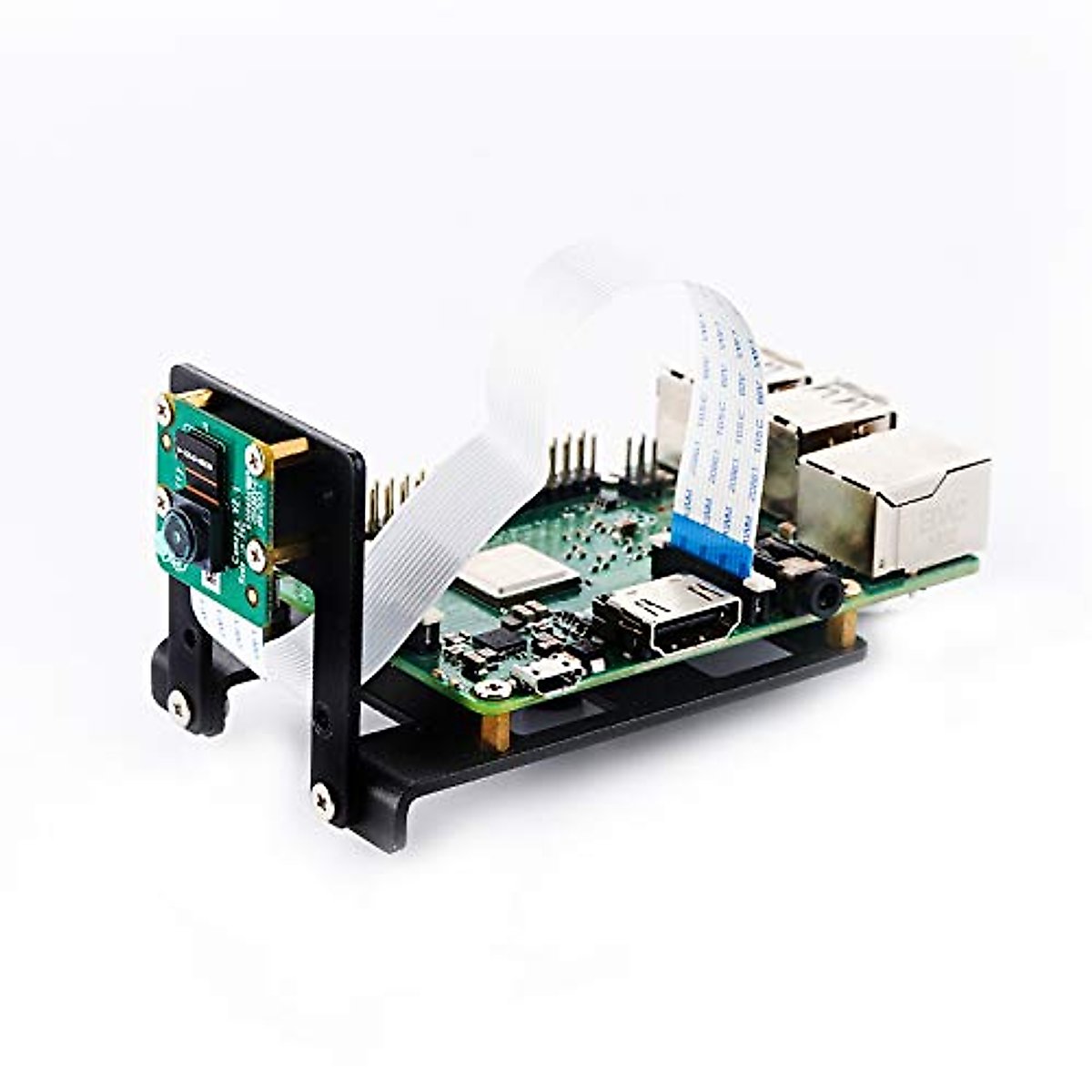 Sumolink Mount Holder for Raspberry Pi HQ Camera Module, Raspberry Pi Camera Module V1 V2, Aluminum Alloy Material with Free Installation Tools