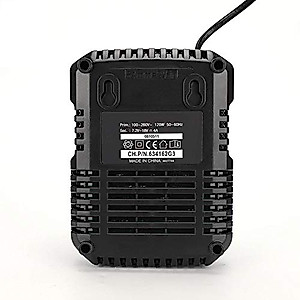 Lithium-Ion Charger for Makita, 14.4v-18v Replacement Tool Battery Charger for Makita DC18RA DC18RC, 100-240V(US)