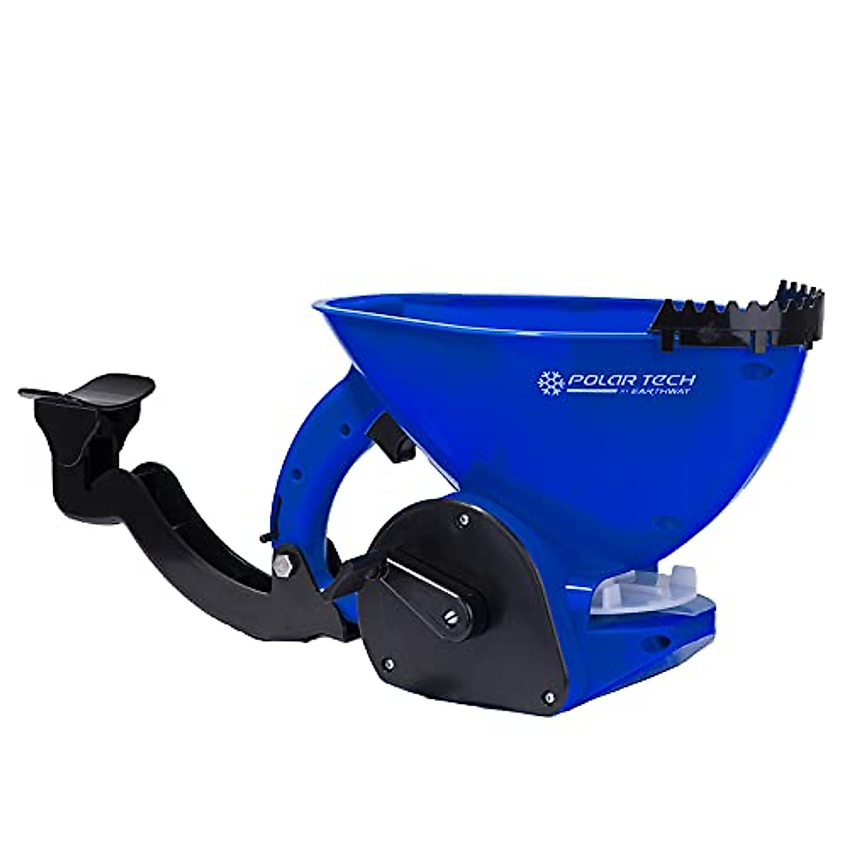 EarthWay Polar Tech 96014 Ergonomic Hand Spreader with Built-in Ergonomic Armrest and Trigger for Comfort and Adjustable Reel Control and Sealed Gearbox and High-Speed Crank