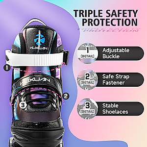 Roller Skates for Girls Kids Roller Skates Girls Ages 5-8 4-6 Patines para Niñas niños