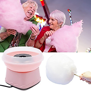 BETDET Cotton Candy Machine, 400w Homemade Portable Cotton Candy Maker Machine, Stainless Steel Cotton Candy Machine for Birthday Parties, Children's Day, for Kids 2.26
