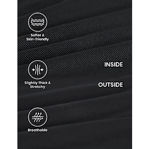 CRZ YOGA Women's Full Zip Hooded Sweatshirts Workout Sweat Jackets Slim Fit Running Track Hoodies with Thumbholes Black Large