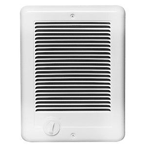 Cadet Com-Pak Electric Wall Heater Complete Unit with Thermostat (Model: CSC151TW, Part: 67509), 5120 BTU, 120 Volt, 1500 Watt, White