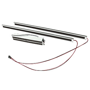 WareLight LED Magnetic Strip Retrofit Kit for Linear Ceiling Fixtures - 25 Watt, 4000K Lighting, 2 Foot, 2 Strips