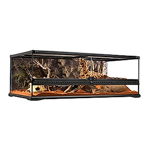 Hagen Exo Terra Short All Glass Terrarium, 36 by 18 by 12-Inch