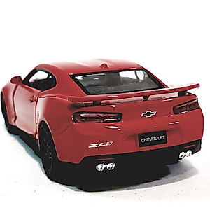 Kinsmart 2017 Chevrolet Chevy Camaro ZL 1 Red Color 1:38 DieCast Model Toy Car Collectible
