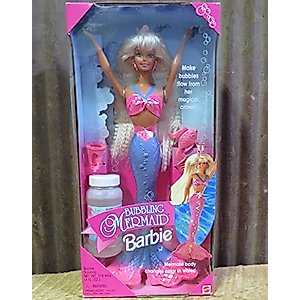 Barbie Bubbling Mermaid Doll w Color Change Body (1996)