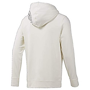 UFC Reebok Men's Walkout Hoodie, Chalk/Black, Large