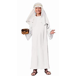 Rubies Child's Forum Biblical Times Value Wise Man Costume, White, X-Large