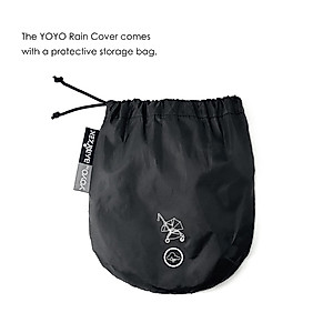 BABYZEN YOYO Rain Cover for 0+ Newborn Pack - Protect Baby from Bad Weather - Easy to Install & Store - Includes Storage Bag