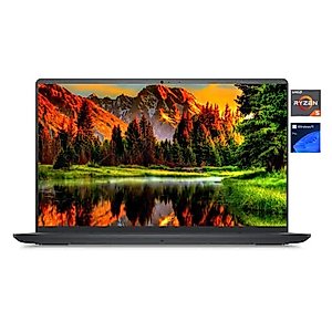 Dell Inspiron 3515 Business Laptop, 15.6''HD Display, AMD Ryzen 5 3450U, Windows 11 Pro, 16GB RAM, 1TB HDD, HDMI, Wi-Fi, Bluetooth, Long Battery Life, SD Card Reader, Carbon Black