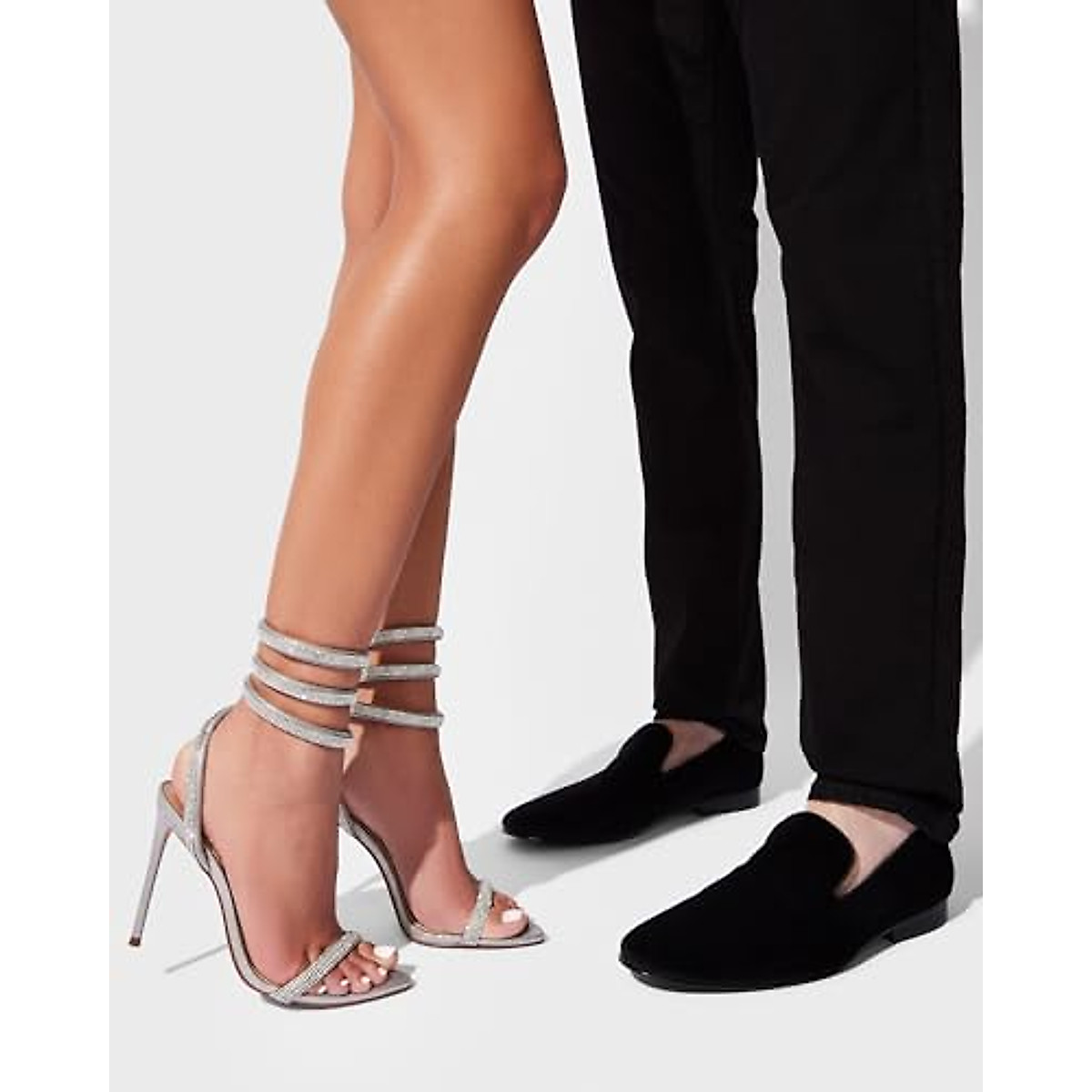 Steve Madden Men's Laight Loafer, Black Velvet, 9.5