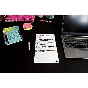 Post-it Dry Erase Sheets, 30 Sheets/Pack, Instant Whiteboard, 7 in x 11.3 in (DEFSheets-30PK)