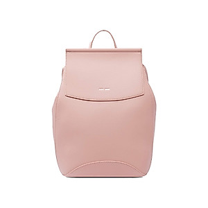 Pixie Mood Kim 13 x 10.25 Vegan Leather Convertible Backpack, Misty Rose