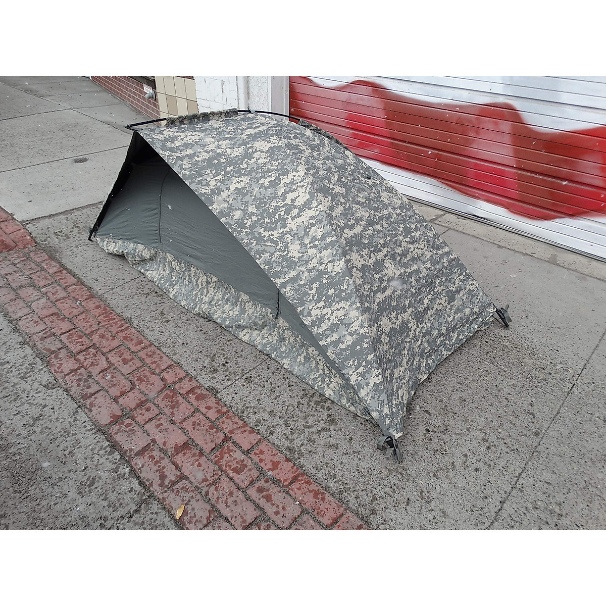 ORC US Army Issue Universal Improved Combat Shelter Tent Complete ACU Digital NSN 8340-01-521-6438