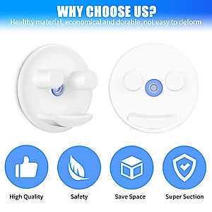 Smile Sponge Holder, Sink Holder with Suction Cup Installation, Kitchen/Bathroom Sink Sponge Organizer, Designed for Round Smiley Sponges, Dishwasher Safe (Sponge Not Included)