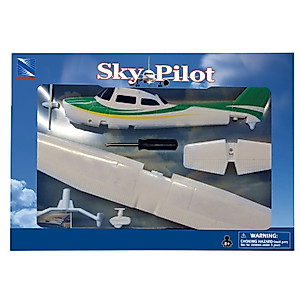 NewRay 1:42 Cessna 172 Skyhawk with Wheel Diecast Aircraft,