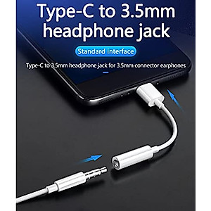AIO Best USB C to Headphone Jack Adapter for All Andriod Phones and Type C to 3.5mm Aux Audio Cable for iPad Pro 11 inch 12.9 inch 2018 Google PixelPixel 22XL3 NexusSamsungNoteLGMoto ZZ2