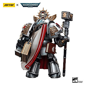 JOYTOY 1/18 Action Figures Warhammer 40k Mecha Grey Knights Grand Master Voldus