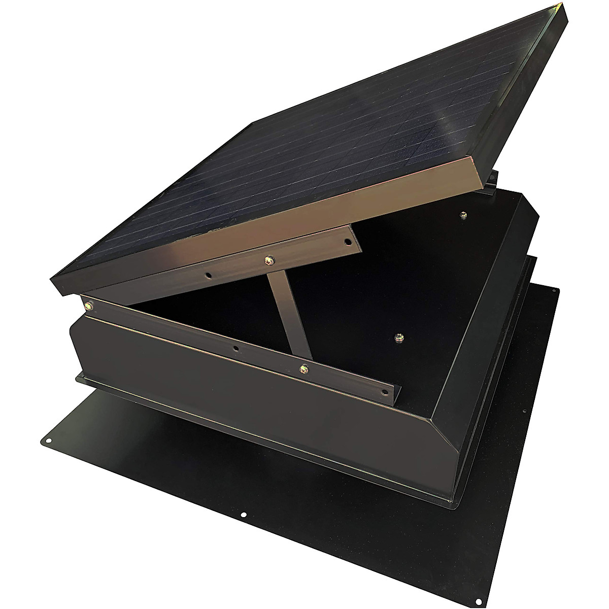 Remington Solar 40 Watt/ 38V Roof Mount Solar Attic Fan with 110V smart adapter