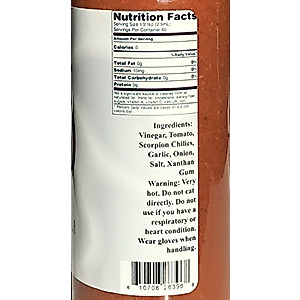 Hot Sauce Gift Set Ghost Pepper Sauce Scorpion Wax Sealed Hottest Collection