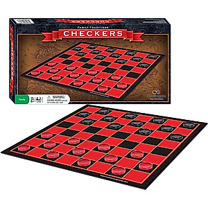 Continuum Games Checkers Family Traditions Board Games for 72 months to 1188 months