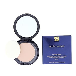 Estee Lauder Double Wear Foundation 0.42 Oz Estee Lauder/Double Wear Stay-In-Place Powder Makeup 3c2 Pebble .42 Oz Teint Longue Tenue Extreme