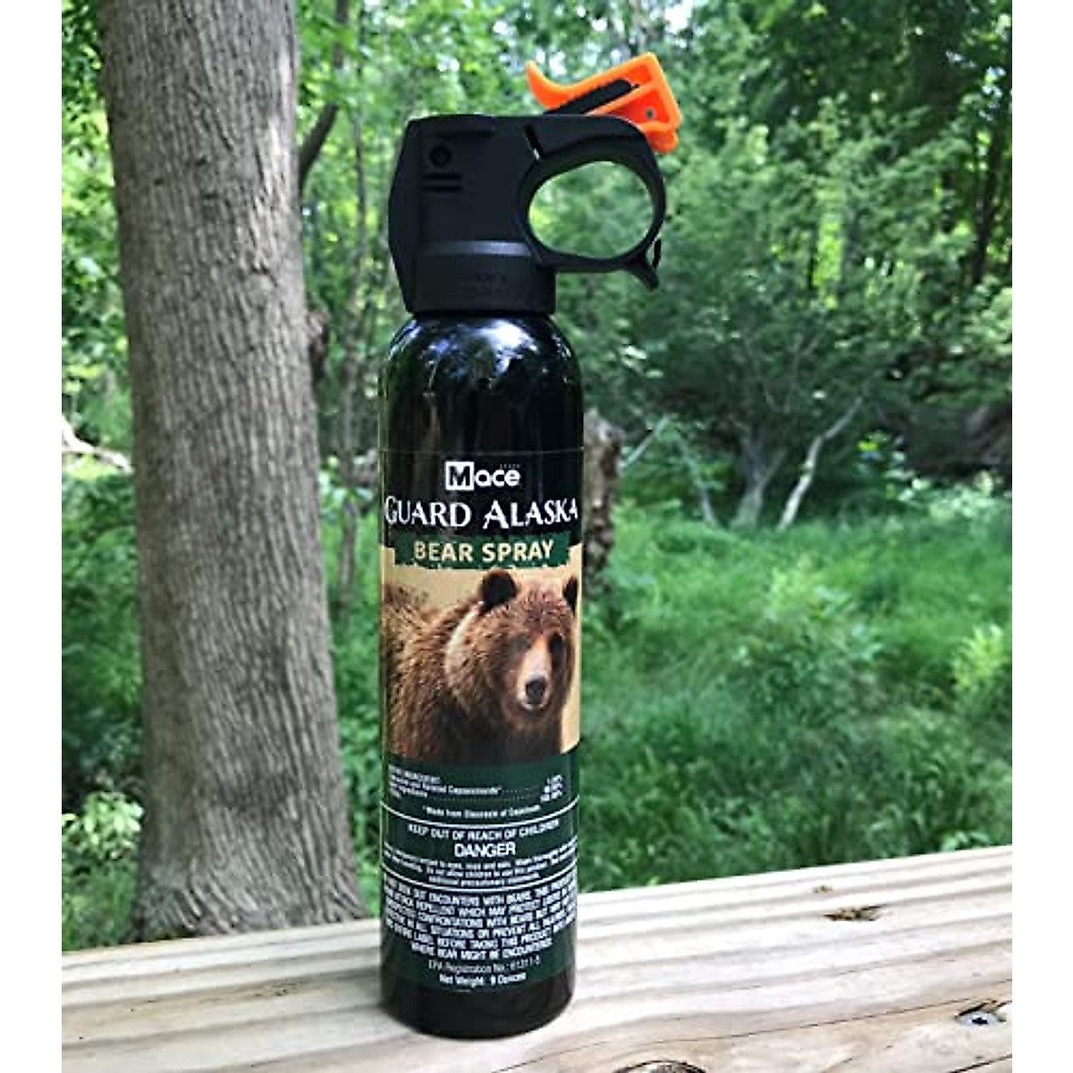 Mace Guard Alaska Bear Spray 20 Foot Range 260 Gram Self-Defense 00153