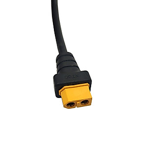 Halokny XT60 Adapter Cable XT60 Female to DC 5.5mm X 2.5mm Female Power Cable XT60 Charging Cable for Fatshark Skyzone FPV Monitor Power 10inch (XT60 Female to DC5525 Female)