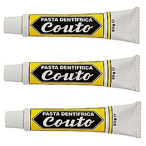 Pasta Dentifrica Couto Medical Toothpaste 2 Oz, 3 Boxes