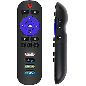 Replacement for RCA Roku TV Remote Control, Compatible with All RCA Roku Smart TVs