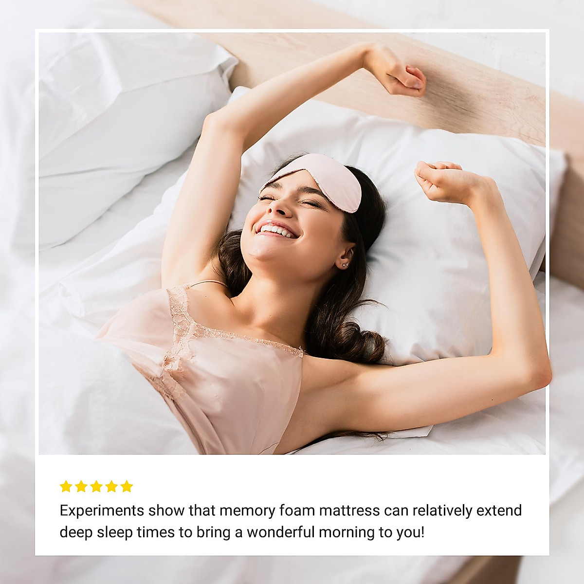 Avenco King Mattress, 12 Inch King Memory Foam Mattress for Pressure Relief & Cooling Sleep, Medium Firm Mattress in a Box with Motion Isolation, CertiPUR-US Certified King Size Mattresses