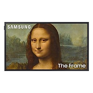SAMSUNG 55-Inch Class QLED 4K The Frame LS03B Series, Quantum HDR, Art Mode, Anti-Reflection Matte Display, Slim Fit Wall Mount Included, Smart TV w/ Alexa Built-In (QN55LS03BAFXZA, Latest Model)