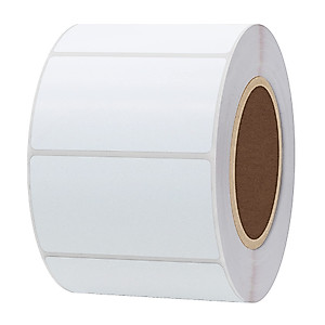 Hybsk 2.25x1.25 inch Direct Thermal Labels for Barcodes, Address, Compatible with Rollo Label Printer & Zebra Desktop Printers (2.25"x1.25",White)