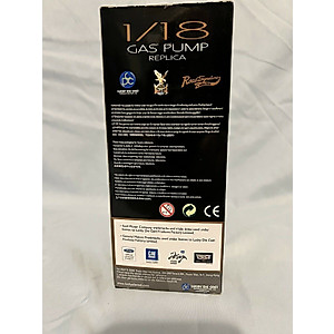 Road Signature YM98651 Studebaker Gasoline Vintage Gas Pump Digital 1/18 Diecast Replica