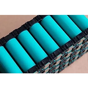 Heyiarbeit 5Pcs 6x15 Cell Spacer 18650 Lithium Battery Plastic Holder Bracket for DIY Battery Pack 18.5mm Hole Dia