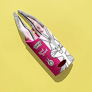 MAD Beauty Looney Tunes Bugs Bunny Make-Up Headband, Keeps Hair Neatly Tucked Away Out of Face, Comfortable, Soft Costume Headband, Use While Doing Make-Up, Applying Creams, or Face Masks