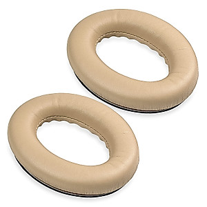 MOLGRIA Lambskin Ear Pads Cushion, Replacement Sheepskin Earpads for Bose Quiet Comfort QC 35 II QC35 QC35ii QC15 QC25 QC2 AE2 SoundLink SoundTrue Headphones(BA)