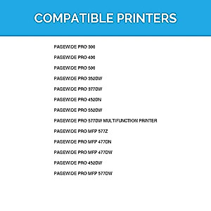 LD Compatible Ink Cartridge Replacement for HP 972A F6T80AN (Black)