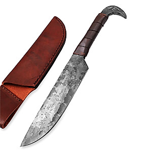 Armory Replicas Traditional Viking Hand Forged Full Tang Fixed Blade Outdoor Hunting Knife