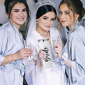 DHQH Bride To Be Gifts Box,Bridal Shower Engagement Gifts for Her,20 oz Stainless Steel Tumblers Cup Bachelorette Gifts Wedding Gifts for Bride,Bachelor Party Gifts.