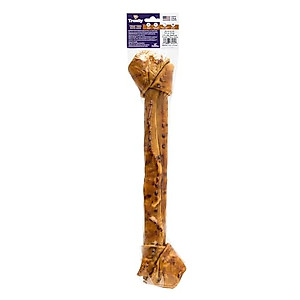 Treatly USA Beefhide Bones 15-17" Dog Chew Treats - Chicken Flavor, 1 Count/1 Pack