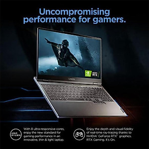 Lenovo Legion 5 Gaming Laptop, 15.6" 165Hz WQHD(2560x1440), Ryzen 7-7735HS, NVIDIA GeForce RTX 4060(140W), 64GB RAM, 1TB PCIe SSD, Window 11 Home, Backlit Keyboard, with HDMI